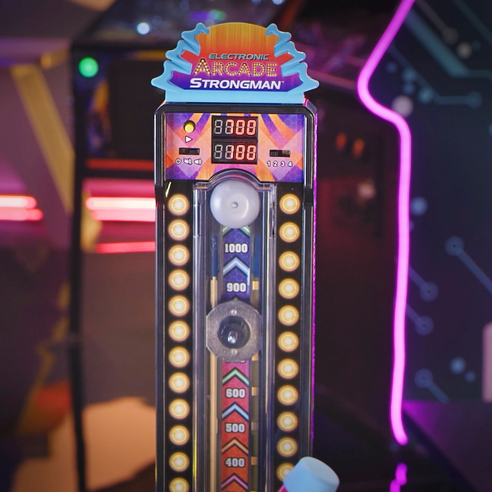 Electronic Arcade Game Strongman High Striker | Smyths Toys Ireland