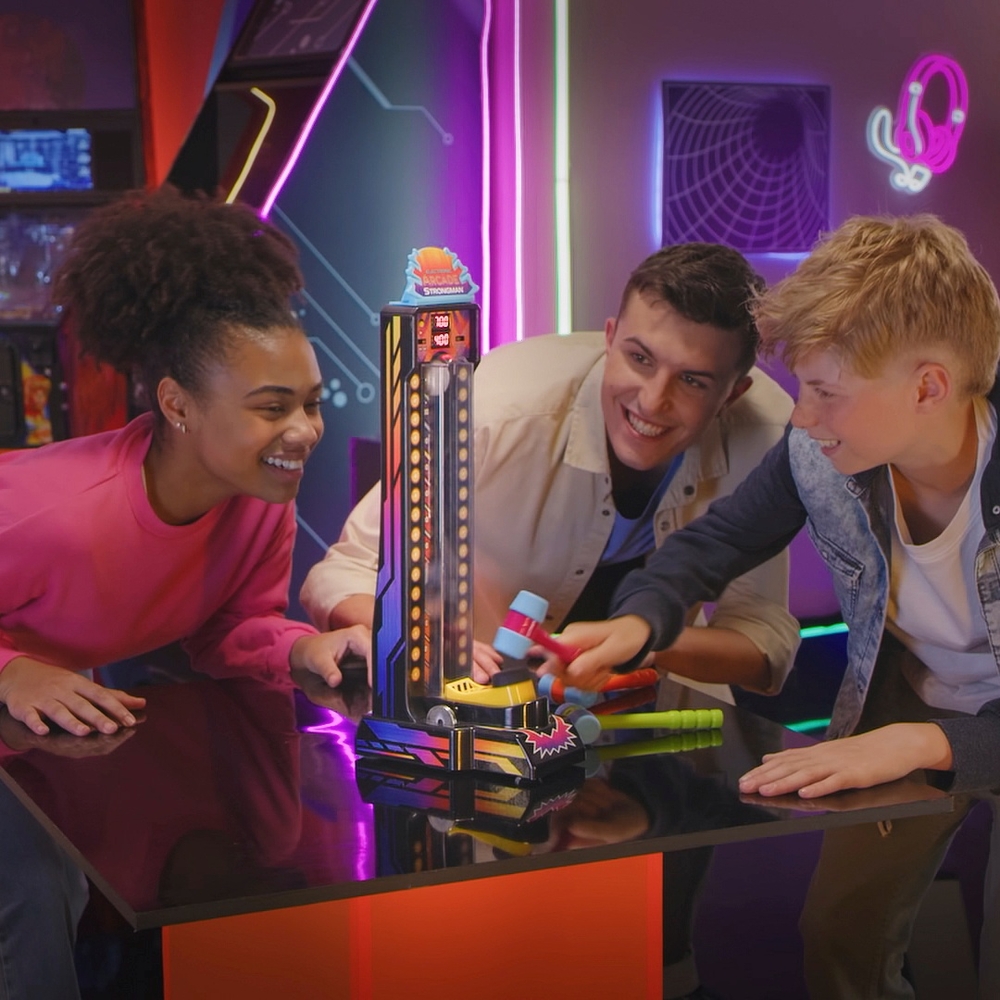 Electronic Arcade Game Strongman High Striker | Smyths Toys Ireland