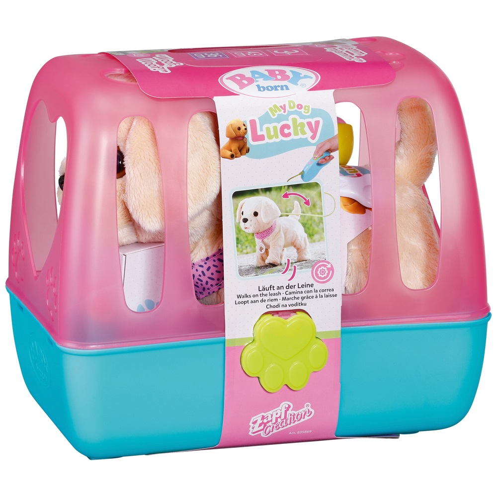 BABY born Mein Hund Lucky mit Box | Smyths Toys Deutschland