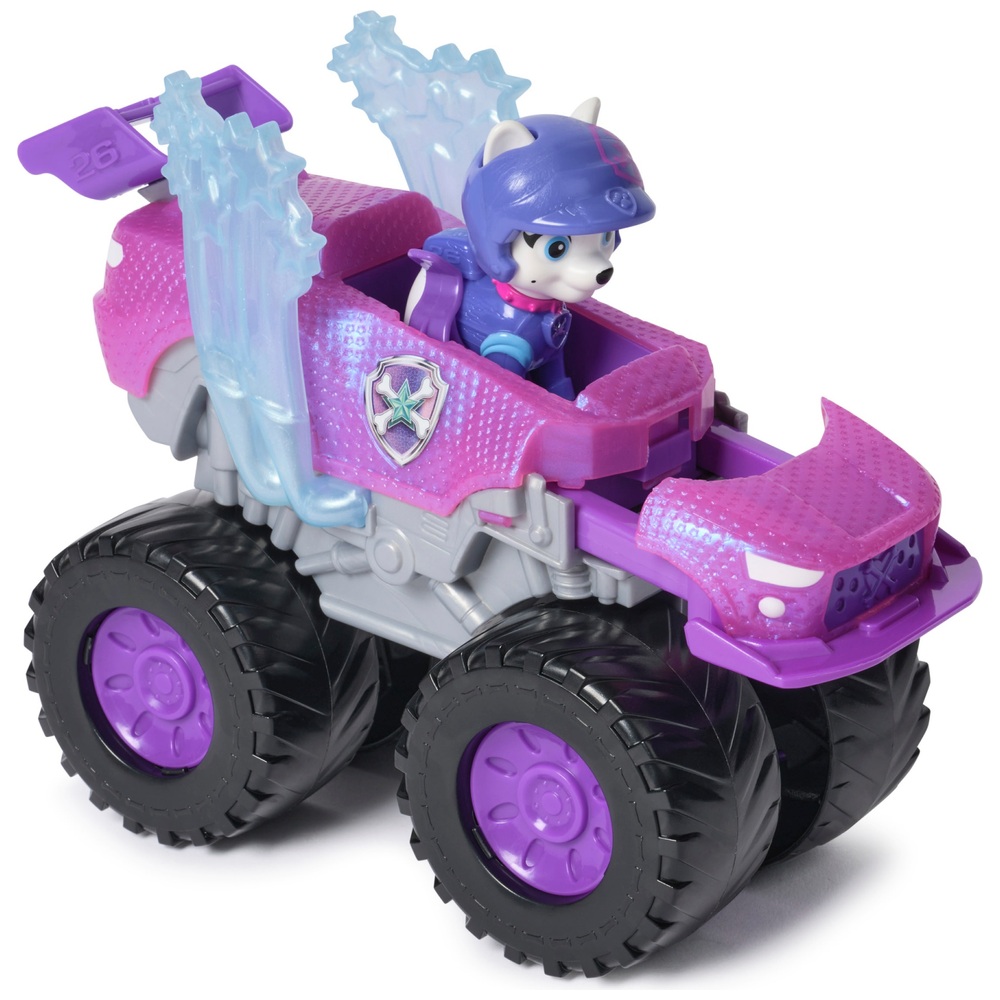 PAW Patrol Rescue Wheels Vehicle Roxi Monster Truck | Smyths Toys UK