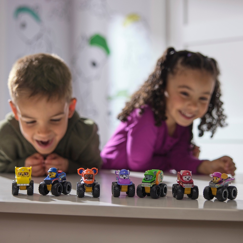 PAW Patrol Rescue Wheels Vehicles Pup Squad & Roxi Racer 7 Pack ...