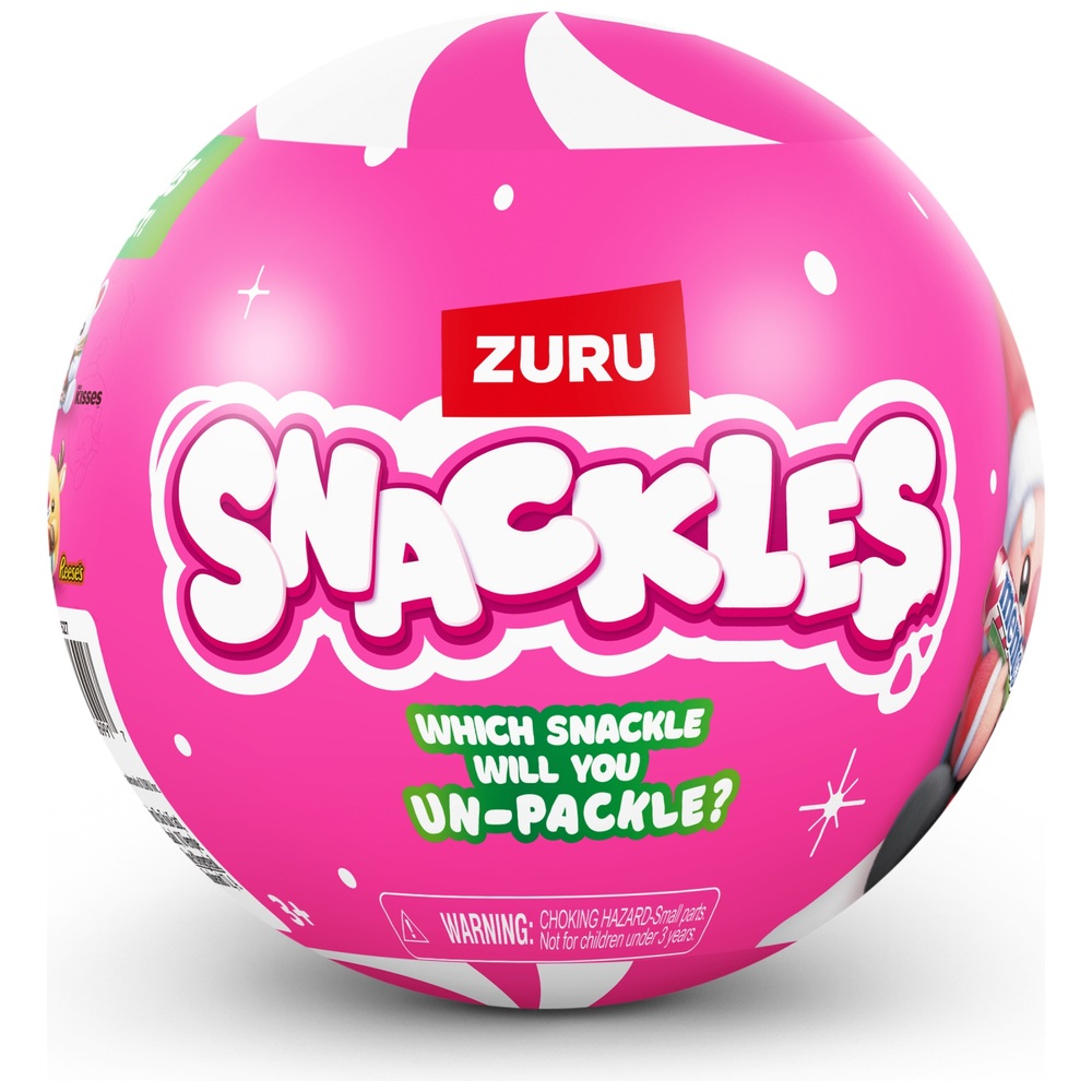 Snackles by ZURU Christmas Edition Plush 13cm Assortment | Smyths Toys UK