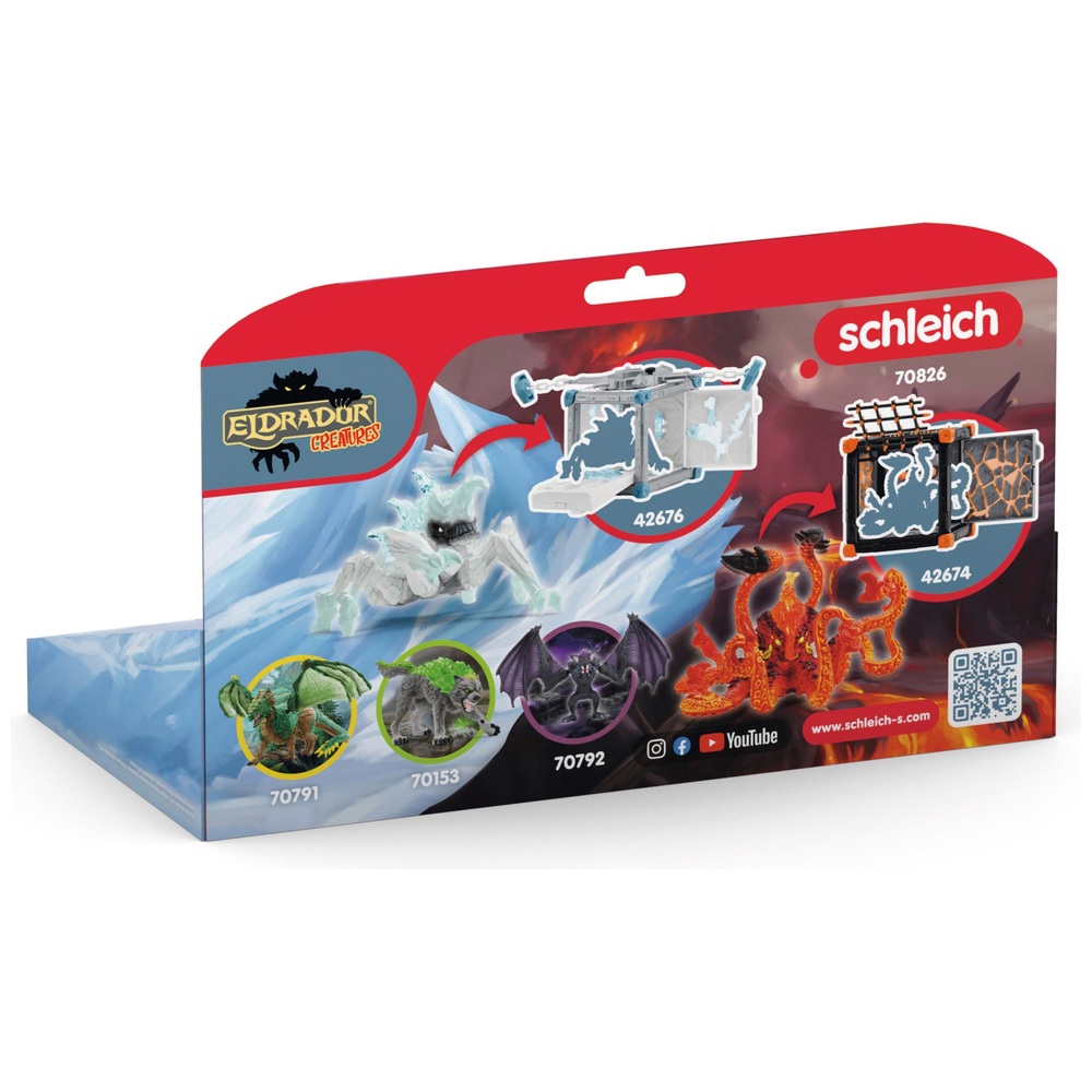 schleich Eldrador 70826 Ice Bug vs. Fire Kraken | Smyths Toys UK