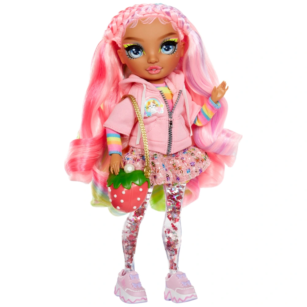 Rainbow Brite Solleticata Rosa Rainbow High Sparkle & Shine Puppe Pink