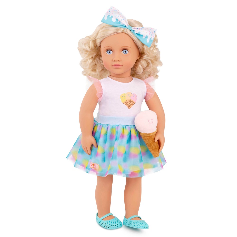 Our Generation Clothes Ice Cream Plush Sweet & Sprinkly Doll Outfit ...