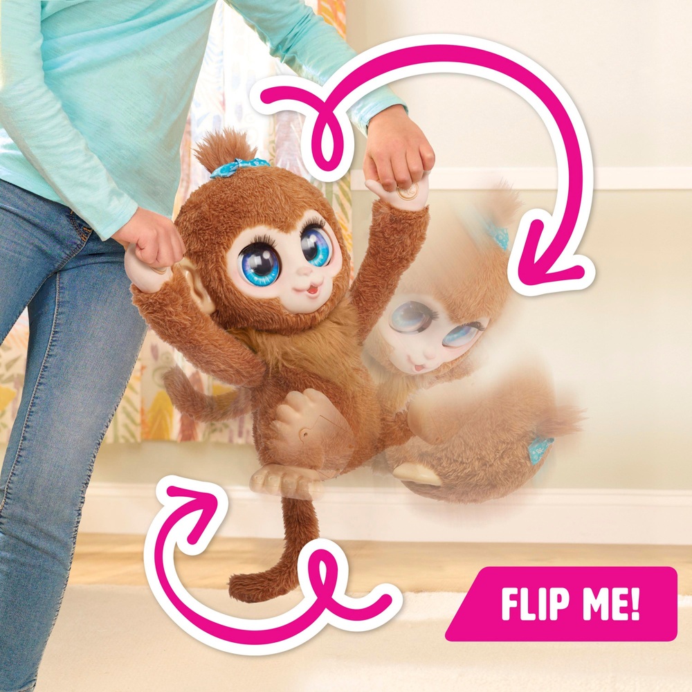 FurReal Plush Toy Interactive Pet Peanut the Playful Monkey Smyths Toys UK