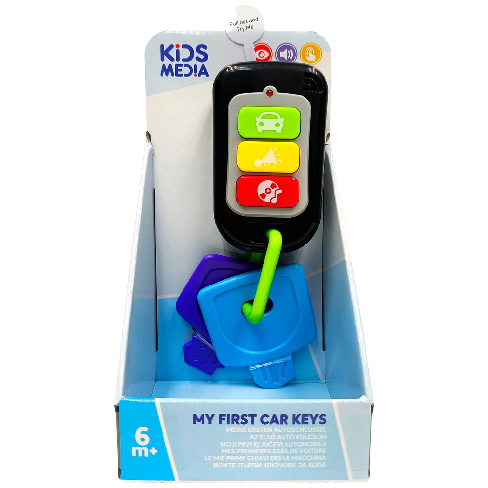 Kids Media My First Car Keys Baby Toy | Smyths Toys UK