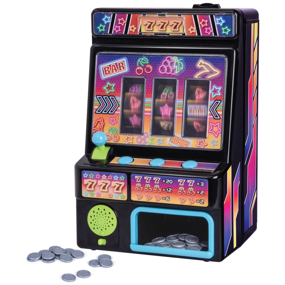 Electronic Arcade Game Slot Machine Mini Unit | Smyths Toys UK