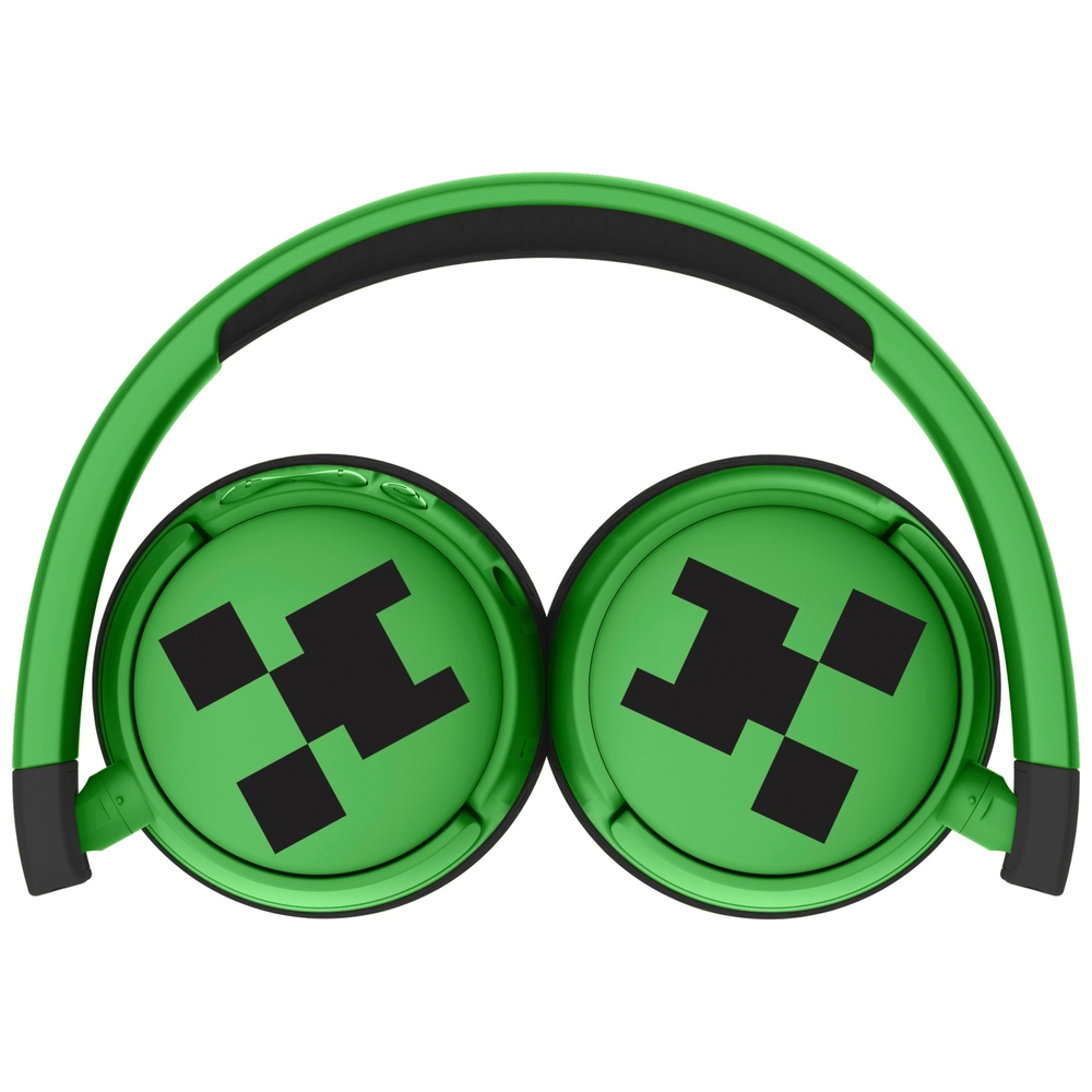 Minecraft Creeper Kids' Wireless Bluetooth Headphones | Smyths Toys UK
