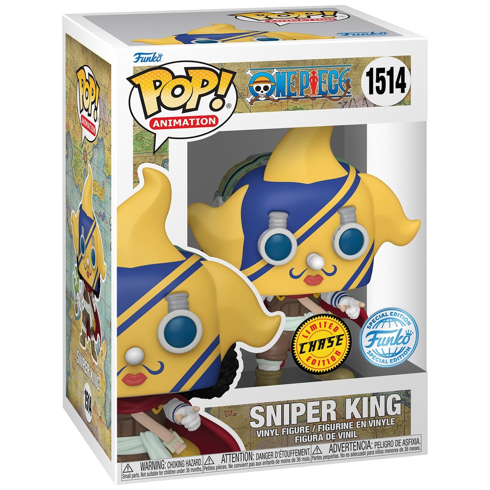Funko POP! Figur 1514 One Piece Sniper King sortiert | Smyths Toys ...