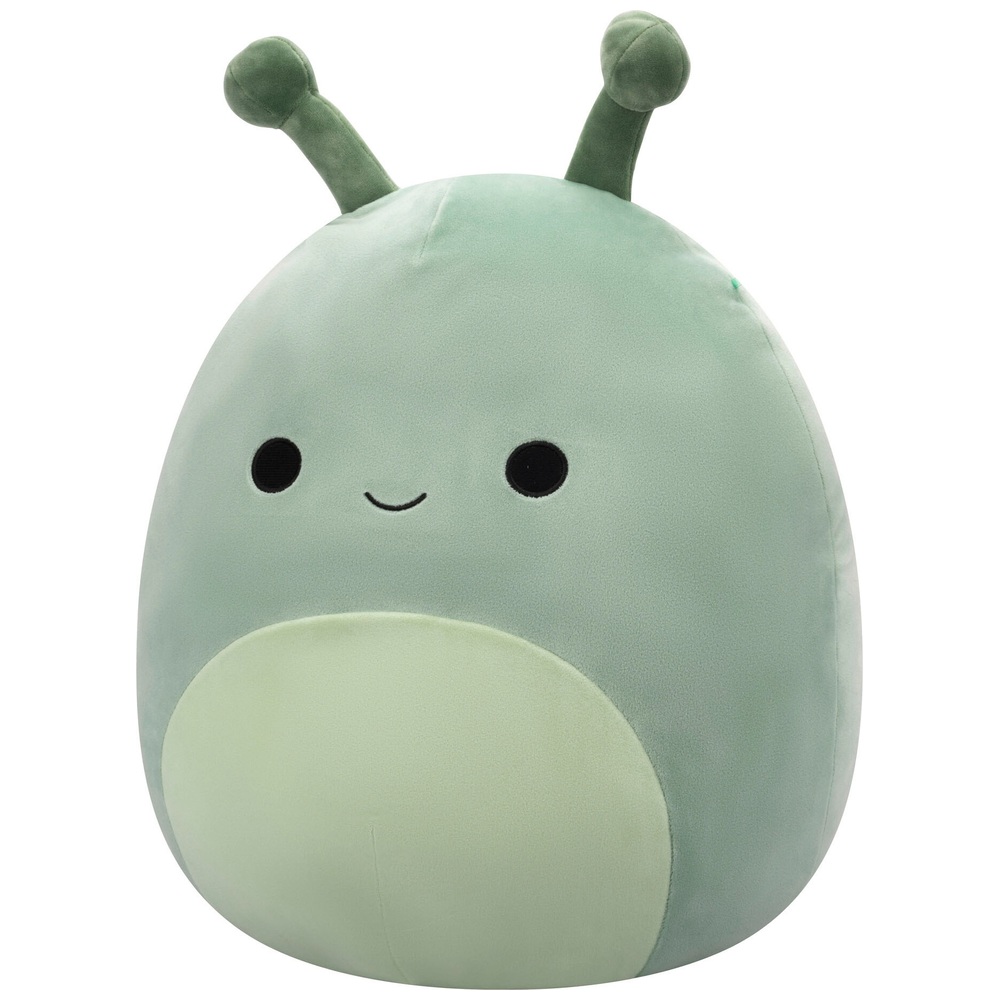 Original Squishmallows Plush Preeto the Olive Green Slug 40cm | Smyths Toys UK