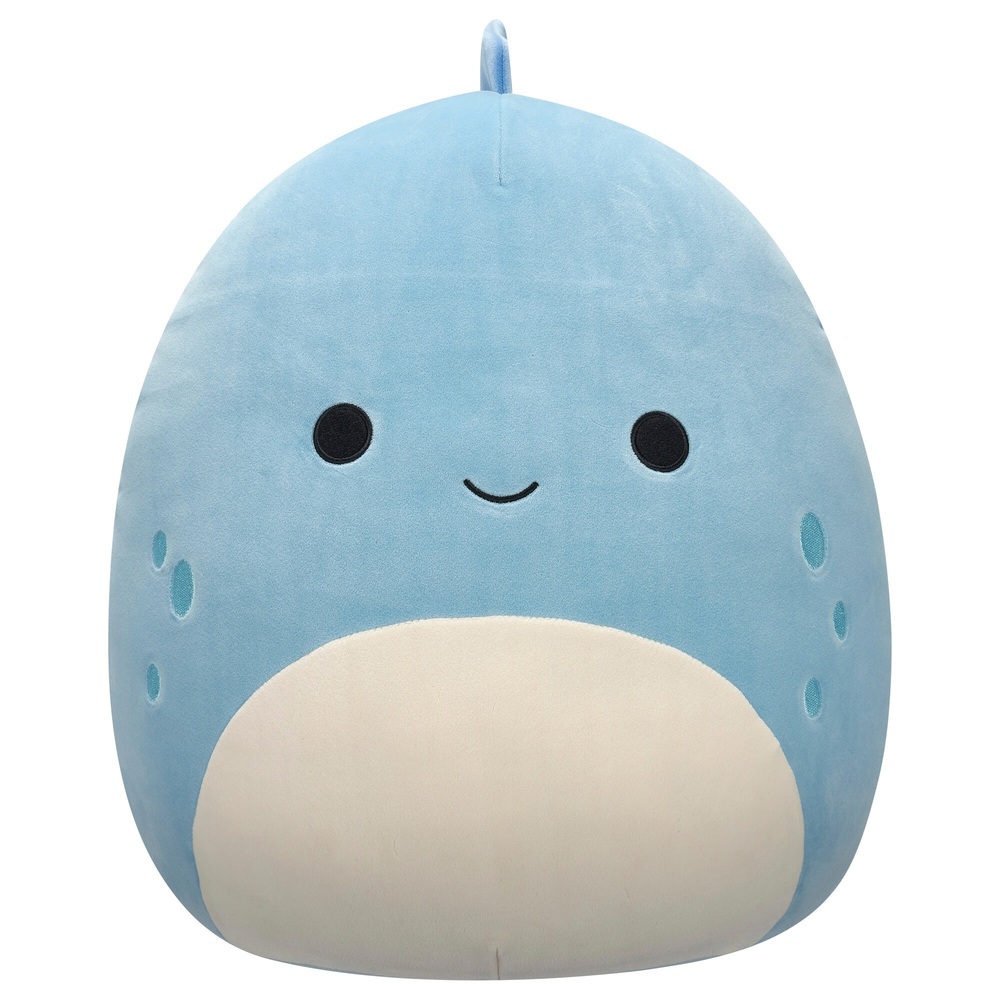 Original Squishmallows Plush John John the Blue Dino 40cm | Smyths Toys UK
