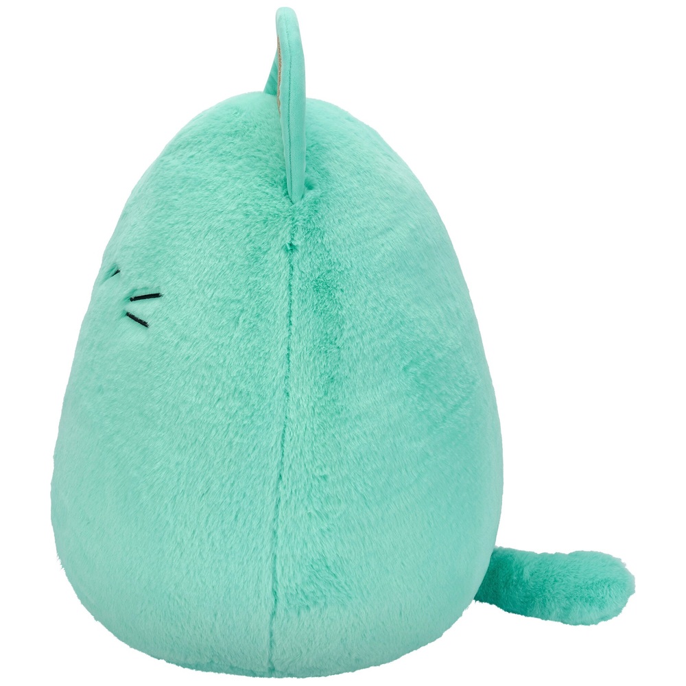 Original Squishmallows Fuzz-A-Mallows Plush Charisma the Mint Green Cat ...