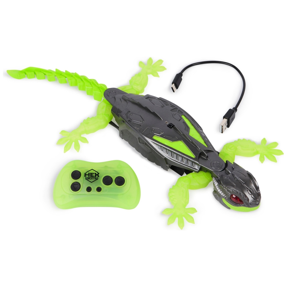 Hex Bots Robot Remote Control Wall Crawler Gecko | Smyths Toys UK