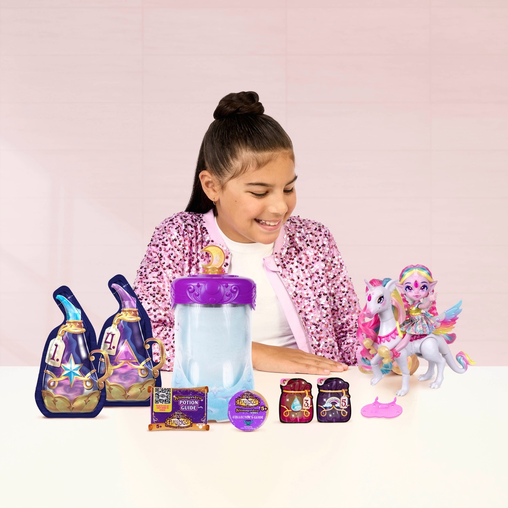 Magic Mixies Pixlings Doll Shimmerverse Series Unia & Rainbow Star ...