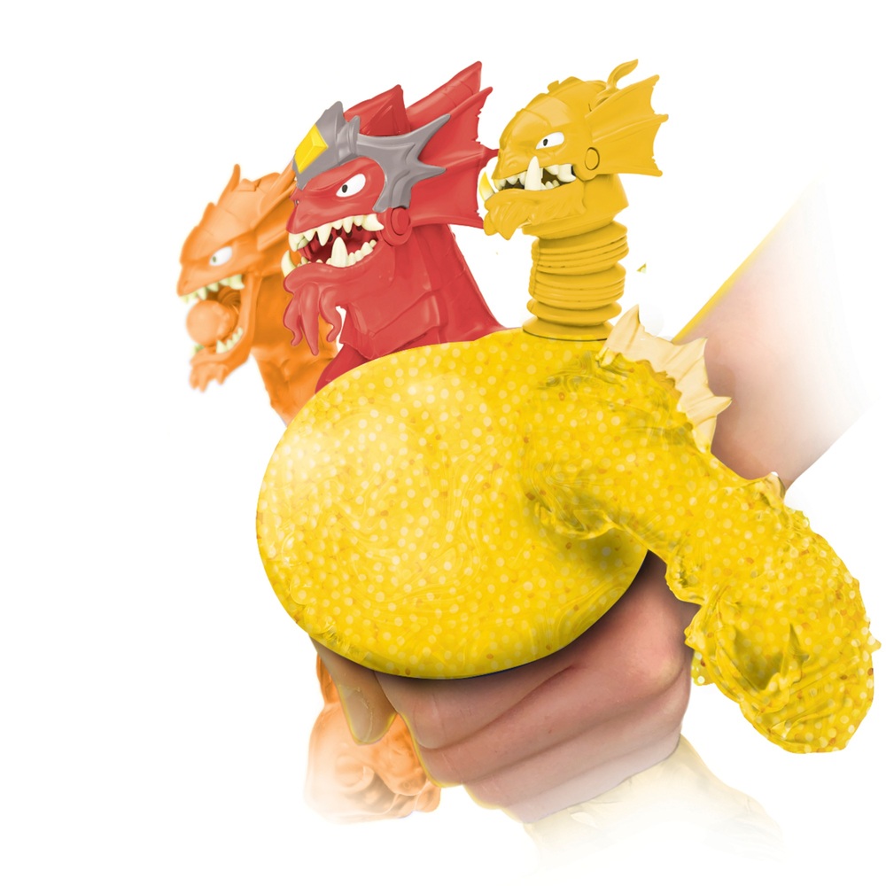 Heroes of Goo Jit Zu Stretch Strikers Hero Pack Lava Fury King Hydra | Smyths Toys UK