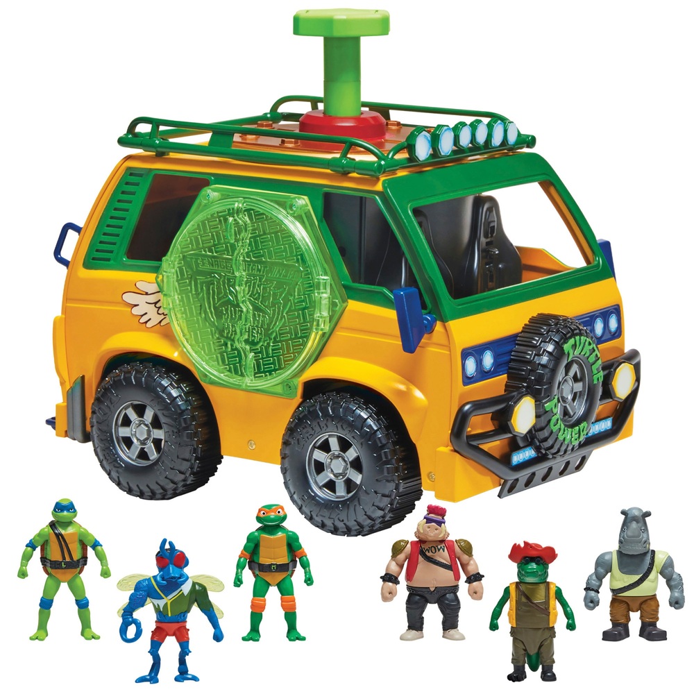 Teenage Mutant Ninja Turtles Mutation Station Van Playset | Smyths Toys UK