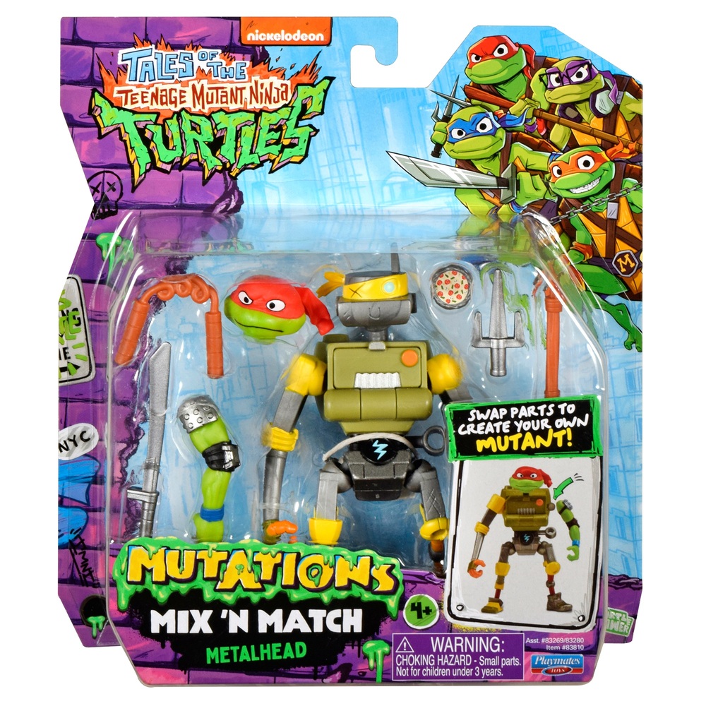 Tales of Teenage Mutant Ninja Turtles Mix 'n Match Mutations Metalhead ...