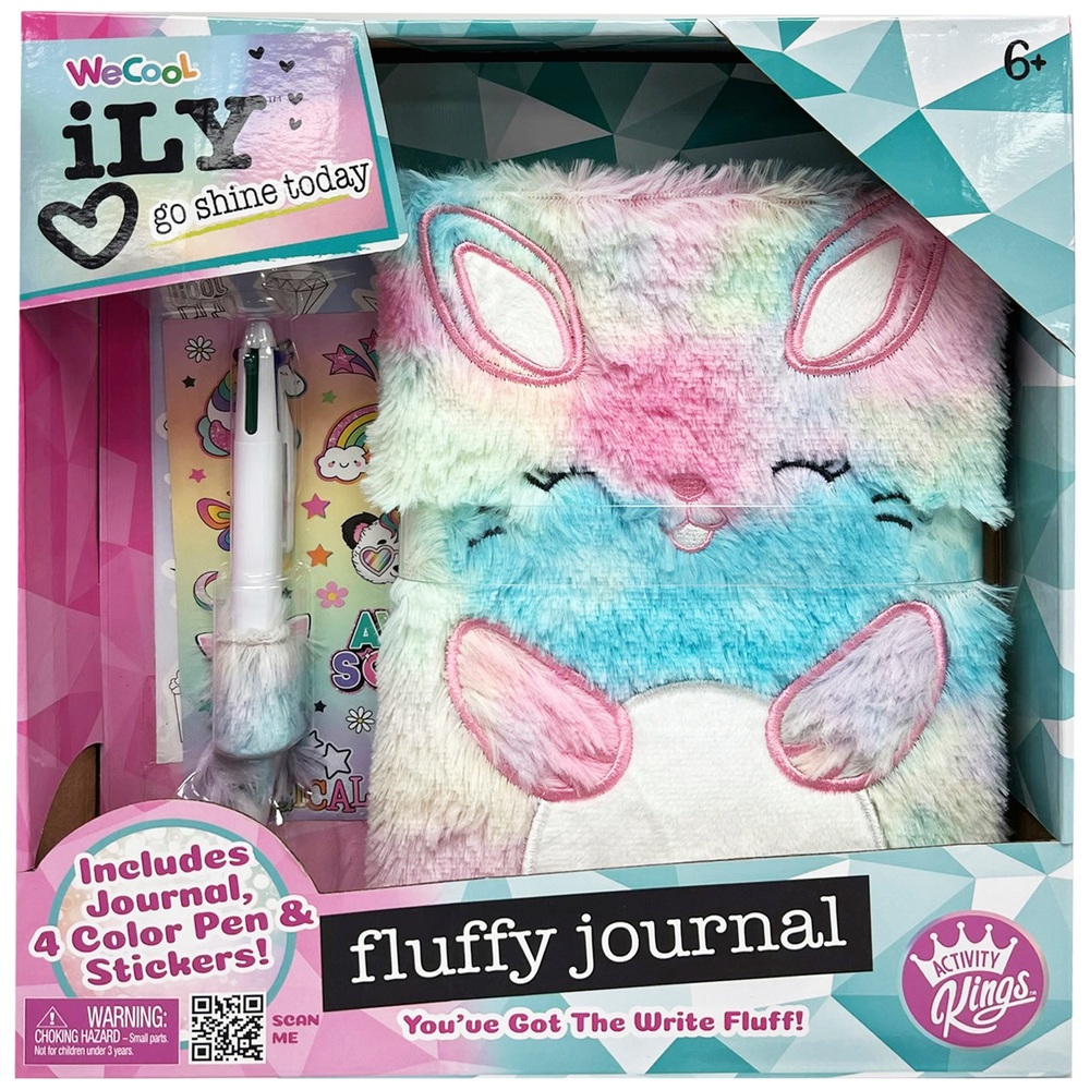 ILY Fluffy Bunny Journal Set | Smyths Toys Ireland