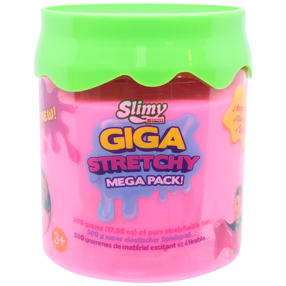 SLIMY Giga-Stretch 500g Mega Pack Assortment | Smyths Toys UK