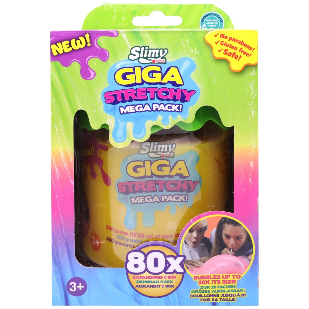 SLIMY Giga-Stretch 500g Mega Pack Assortment | Smyths Toys UK