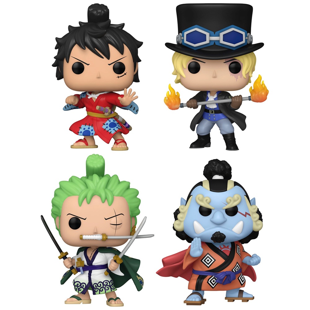 Funko POP! Figuren One Piece 4er Set | Smyths Toys Österreich