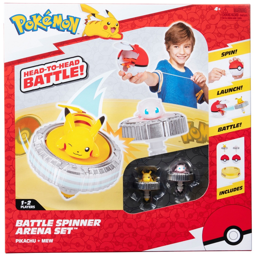 Pokémon Arena Battle Spinner Set mit Figuren | Smyths Toys Schweiz