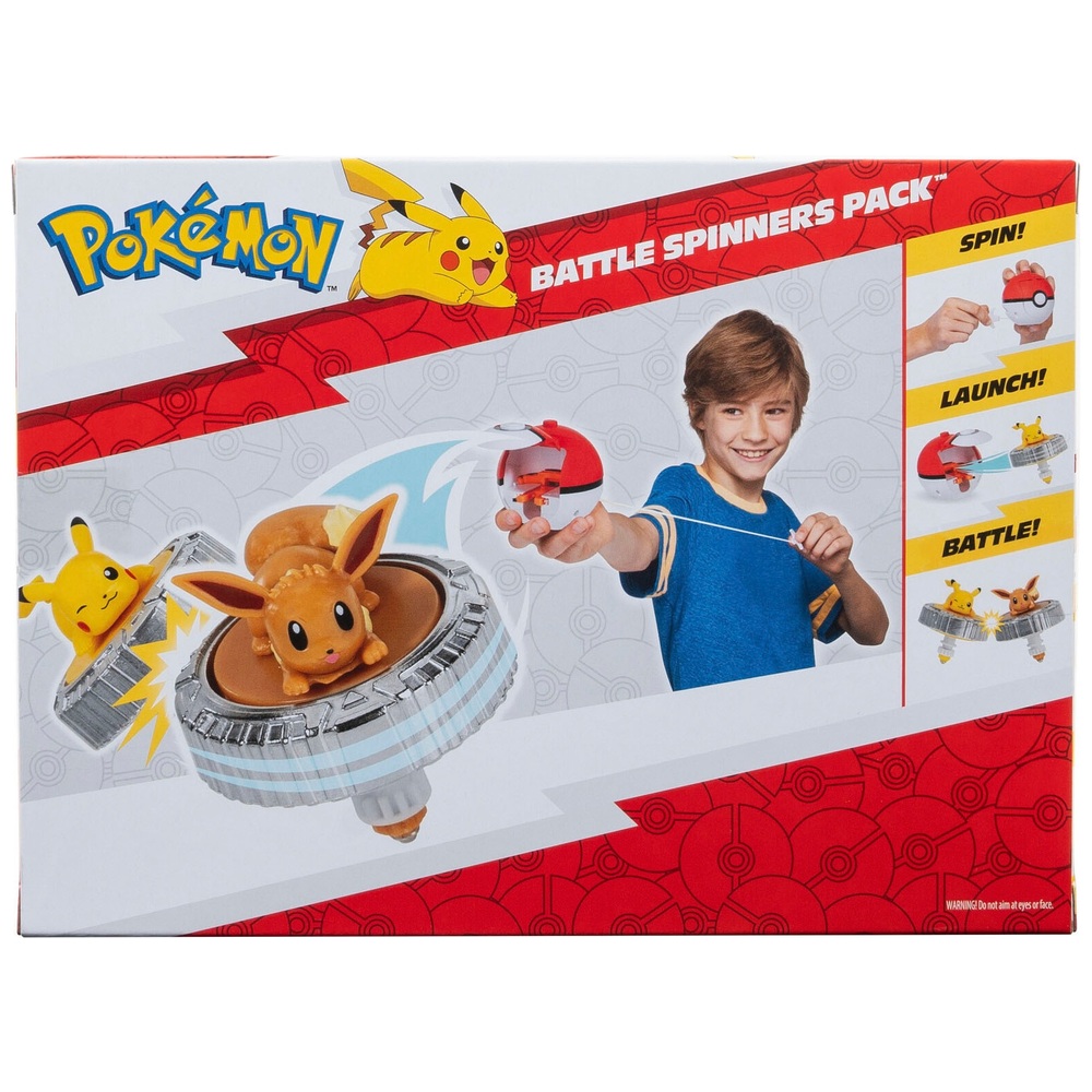 Pokémon Battle Spinner Pack Evoli und Pokéball | Smyths Toys Deutschland
