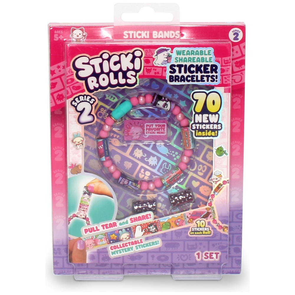 Sticki Rolls Sticker Bracelet Making Set | Smyths Toys UK