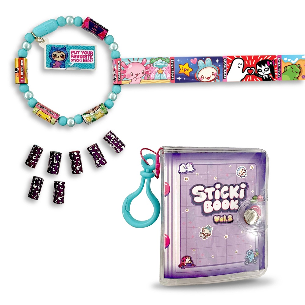 Sticki Rolls Sticki Book with 120 Stickers | Smyths Toys UK