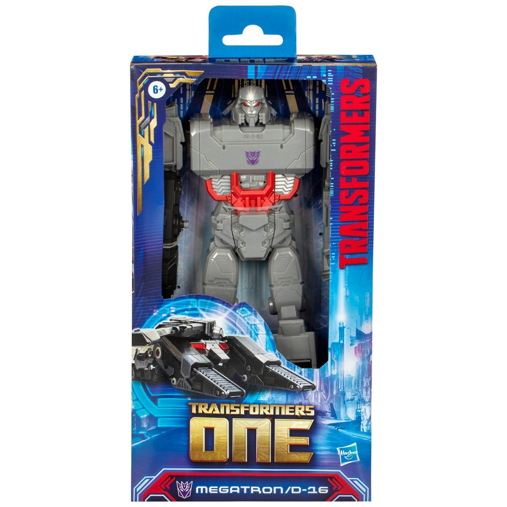 Transformers One Mega Changer Megatron/D-16 Action Figure | Smyths Toys UK