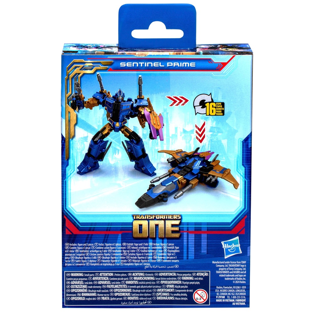 Transformers One Figur Prime Changer Sentinal Prime 12,5 cm | Smyths ...