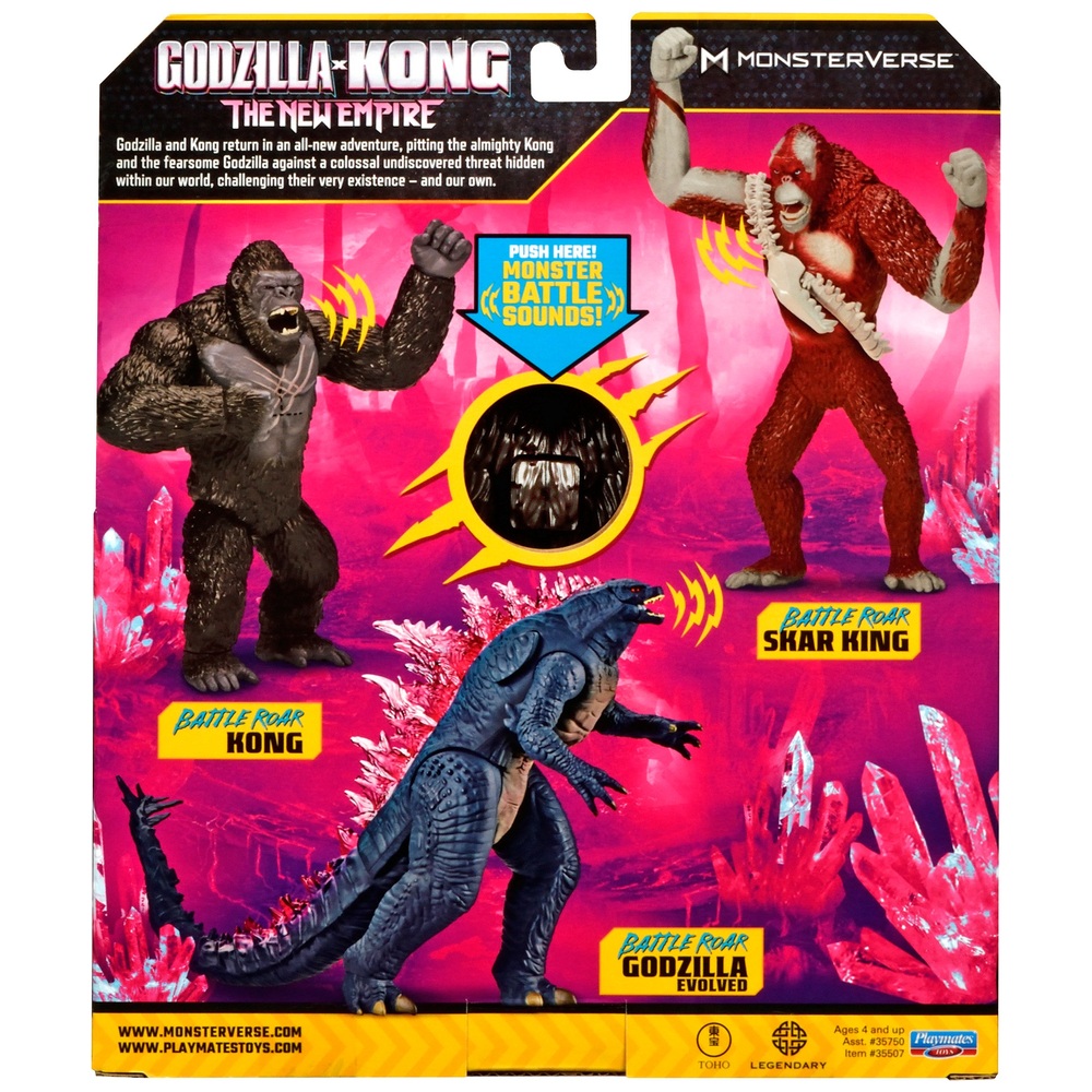 Godzilla x Kong The New Empire Figur Battle Roar Kong | Smyths Toys Schweiz