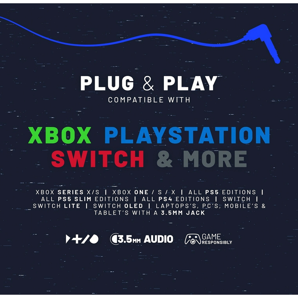 Stealth C6-100 Multi-Format Gaming Headset - Black | Smyths Toys UK