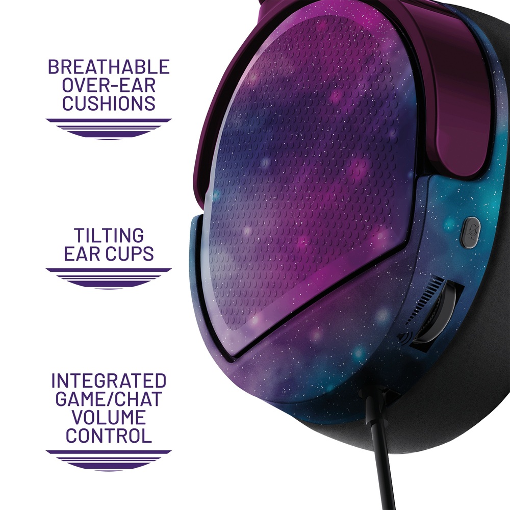 Stealth Panther Multi-Format Gaming Headset - Cosmic Purple | Smyths ...