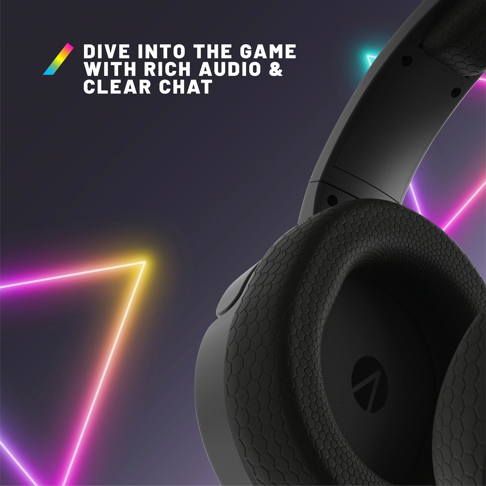 Stealth Panther LED Light-Up Multi-Format Gaming Headset - Black ...