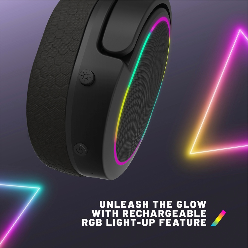 Stealth Panther LED Light-Up Multi-Format Gaming Headset - Black ...