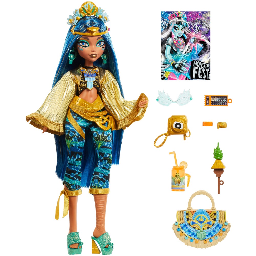 Monster High Doll Monster Fest Cleo DeNile | Smyths Toys UK