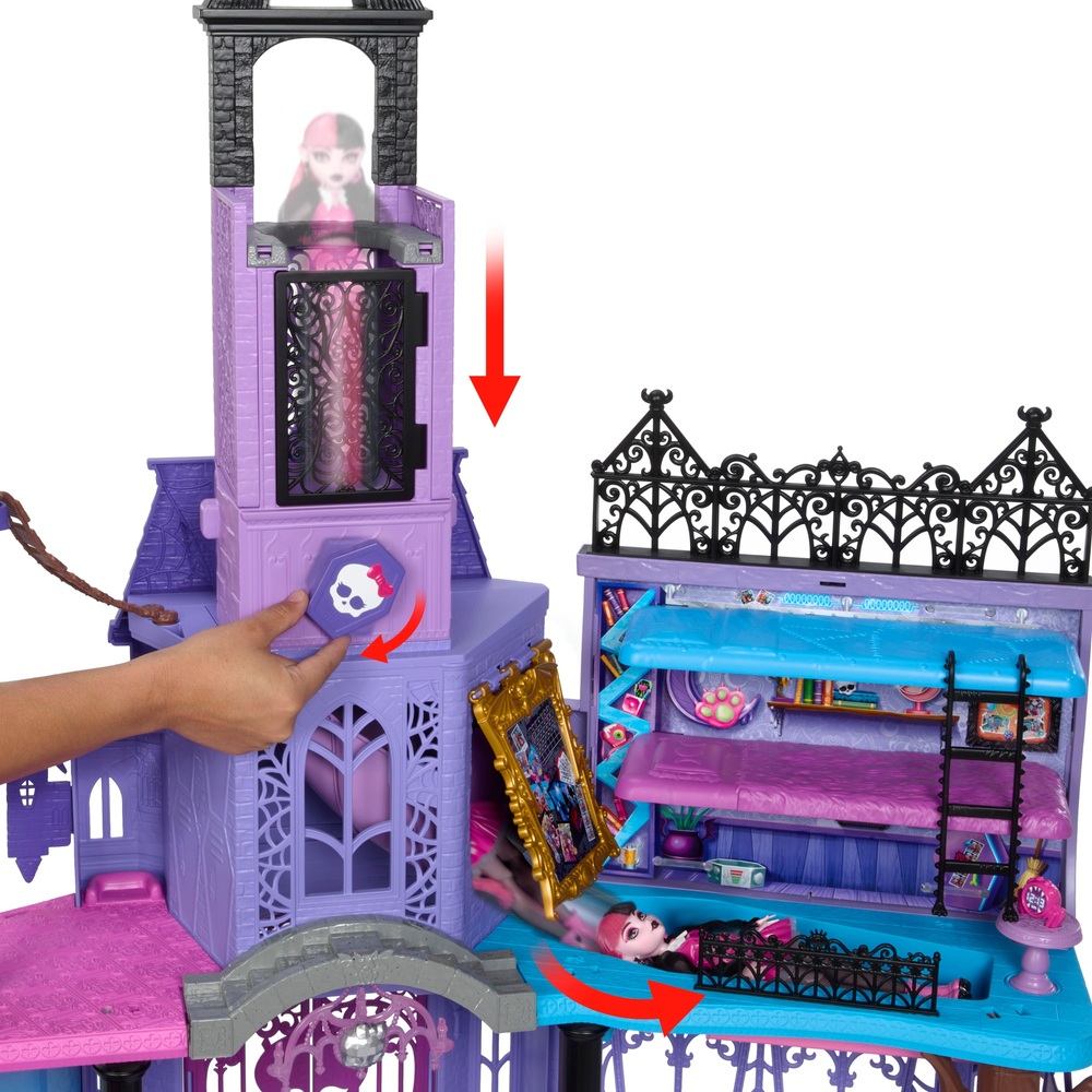 Monster High Playset Haunted High School | Smyths Toys UK