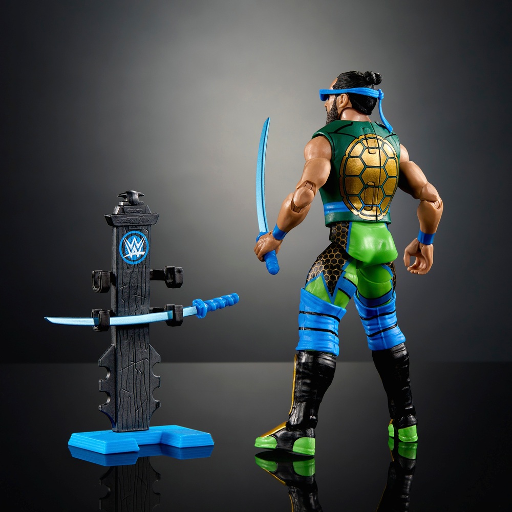 WWE x Teenage Mutant Ninja Turtles Wrestling Figur Elite Collection ...