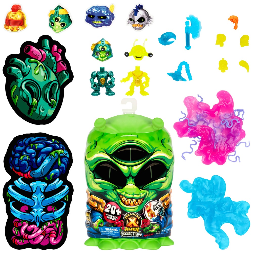 Treasure X Mini Alien Dissection Set Assortment | Smyths Toys UK