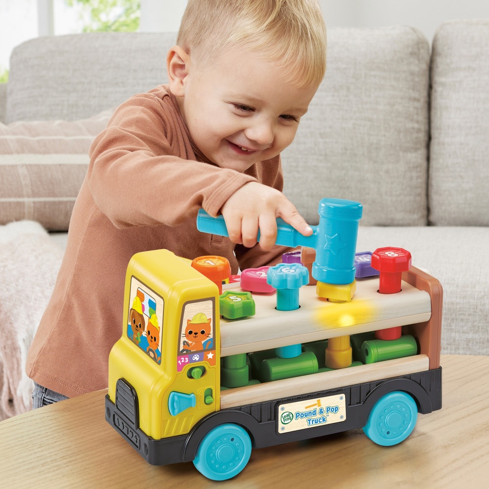LeapFrog Toy Pound & Pop Truck | Smyths Toys UK