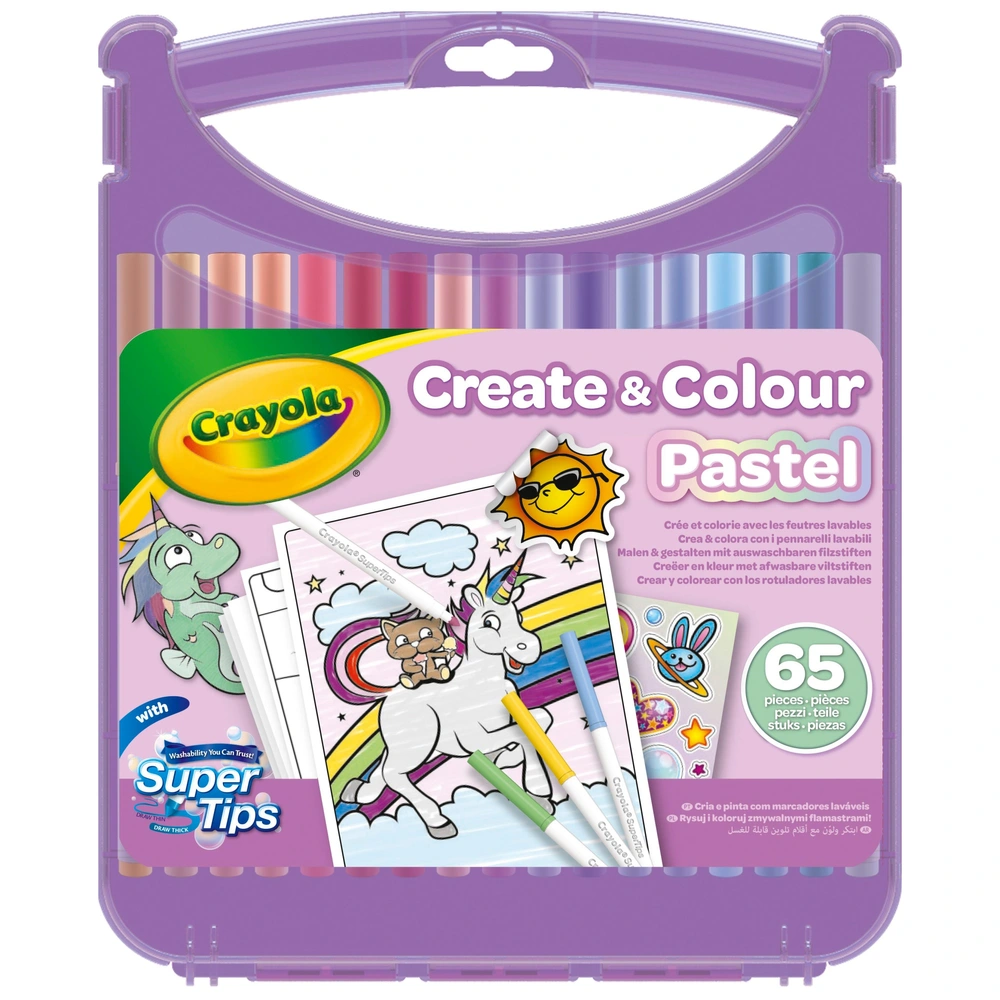 Marcadores Crayola Supertips Marcadores Crayola Super Tips, Lavables,