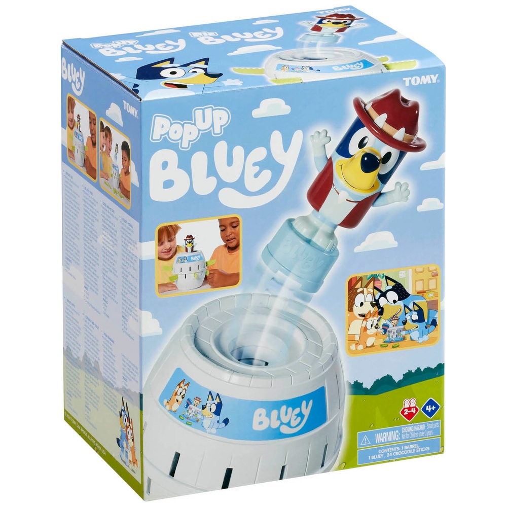 TOMY Pop-Up Bluey Game | Smyths Toys UK