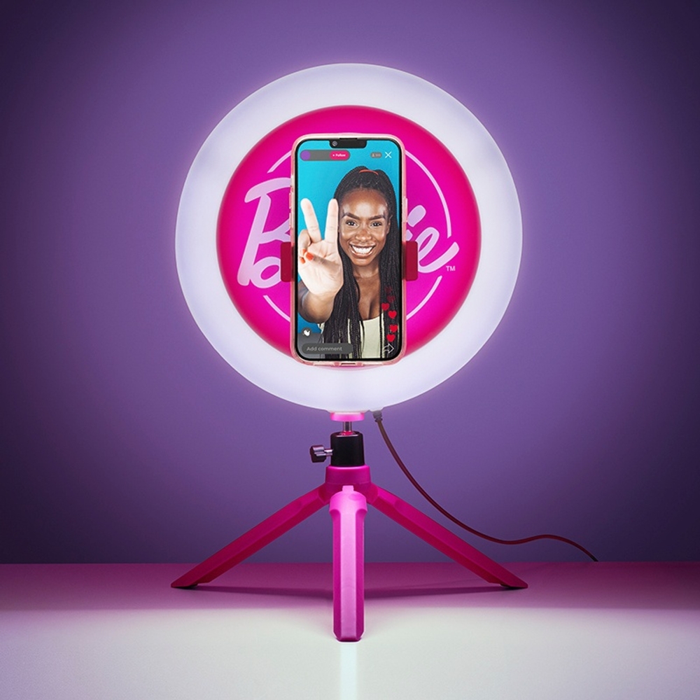 Paladone Barbie Streaming Light LED-Ringlicht | Smyths Toys Schweiz