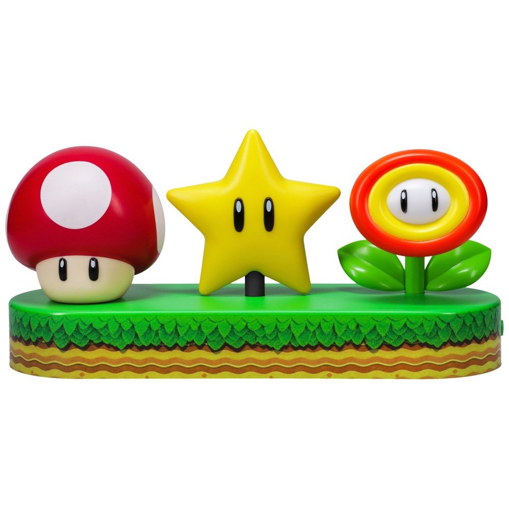 Paladone Nintendo Gaming Setup Lampe Super Mario Bros. Icons LED Deko ...