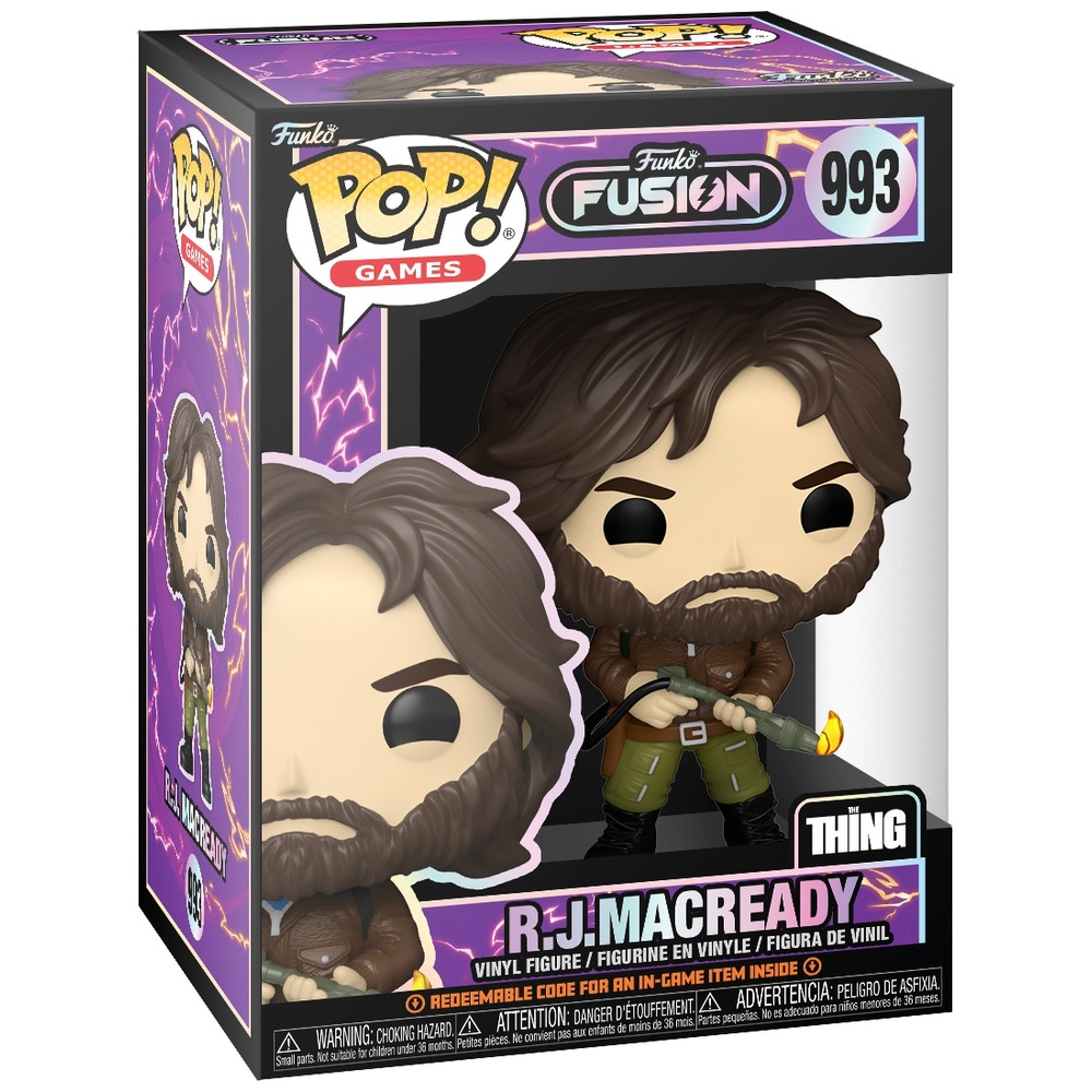 Funko POP! Games Funko Fusion 993: The Thing R.J. MacReady | Smyths Toys UK