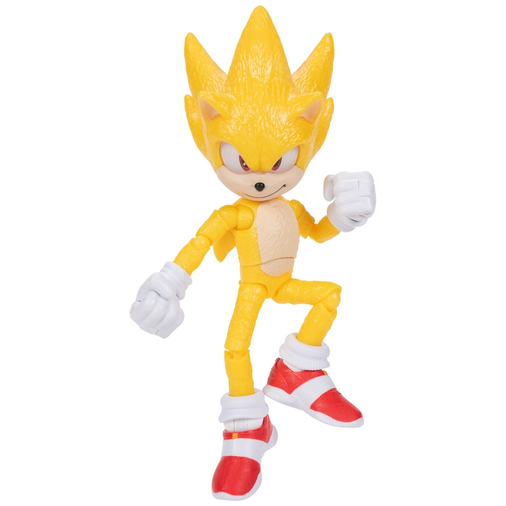 Sonic the Hedgehog 3 Action Figures Super Sonic 12cm | Smyths Toys UK