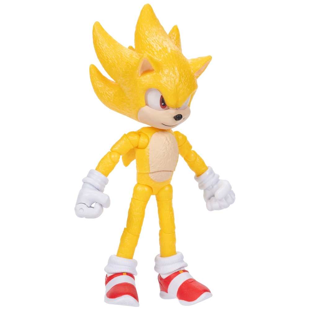 Sonic the Hedgehog 3 Action Figures Super Sonic 12cm | Smyths Toys UK