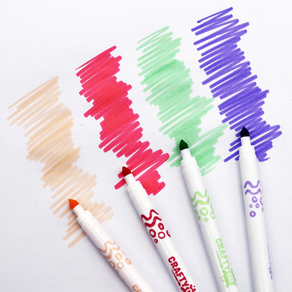 Crafty Co. Washable Markers Fine Tip Pastel Set 20 Piece | Smyths Toys UK